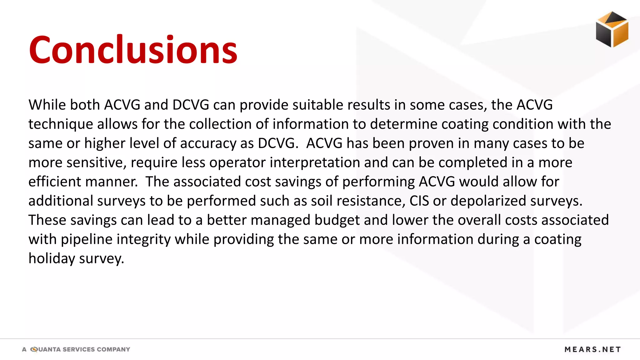 ACVG vs DCVG: Does It Matter? - Jim Walton | PDF