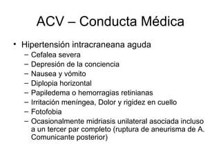 ACV Hemorragico | PDF