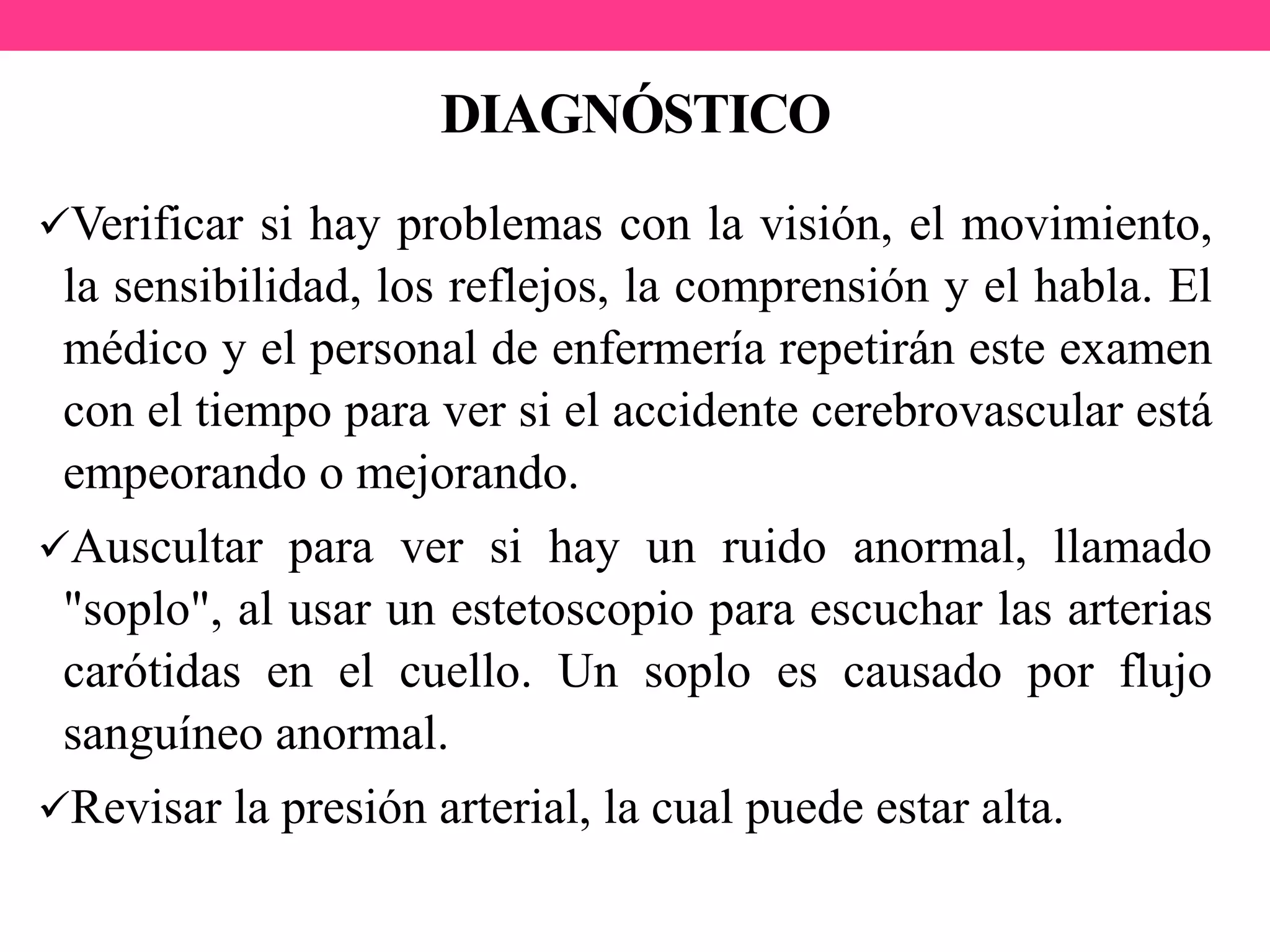 Acv hemorrágico cuidados de enfermería | PPTX