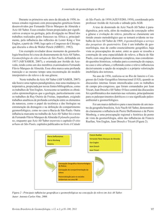 A c vitte_-_2011_a_construcao_da_geomorfologia_no_brasil | PDF