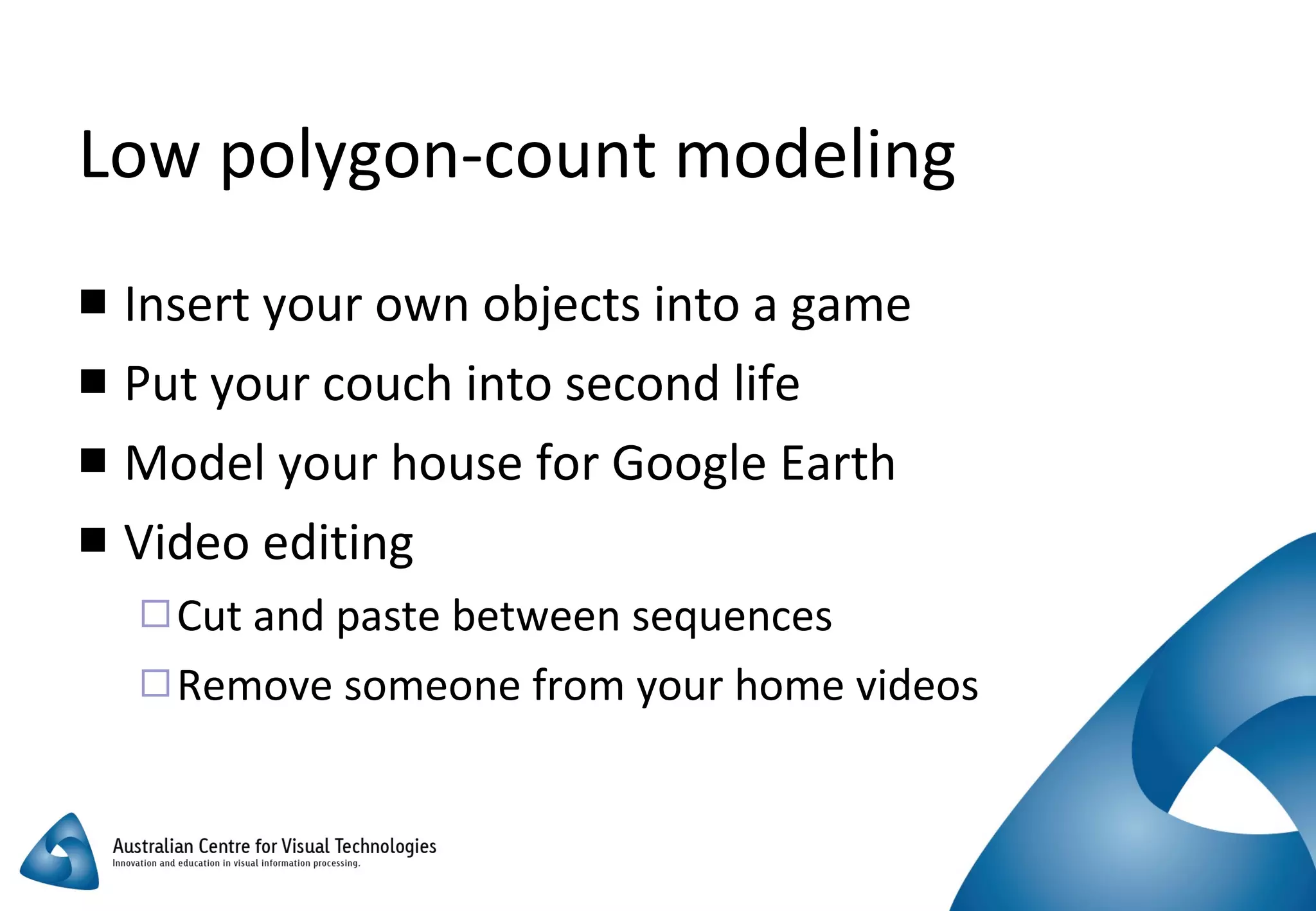 ACVT Capabilities Show | PPT