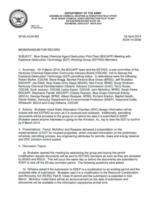 BGCAPP Meeting with EDT Working Group Members 24 April 2014 | PDF