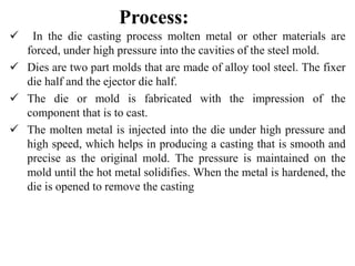 Advanced casting and welding | PPTX