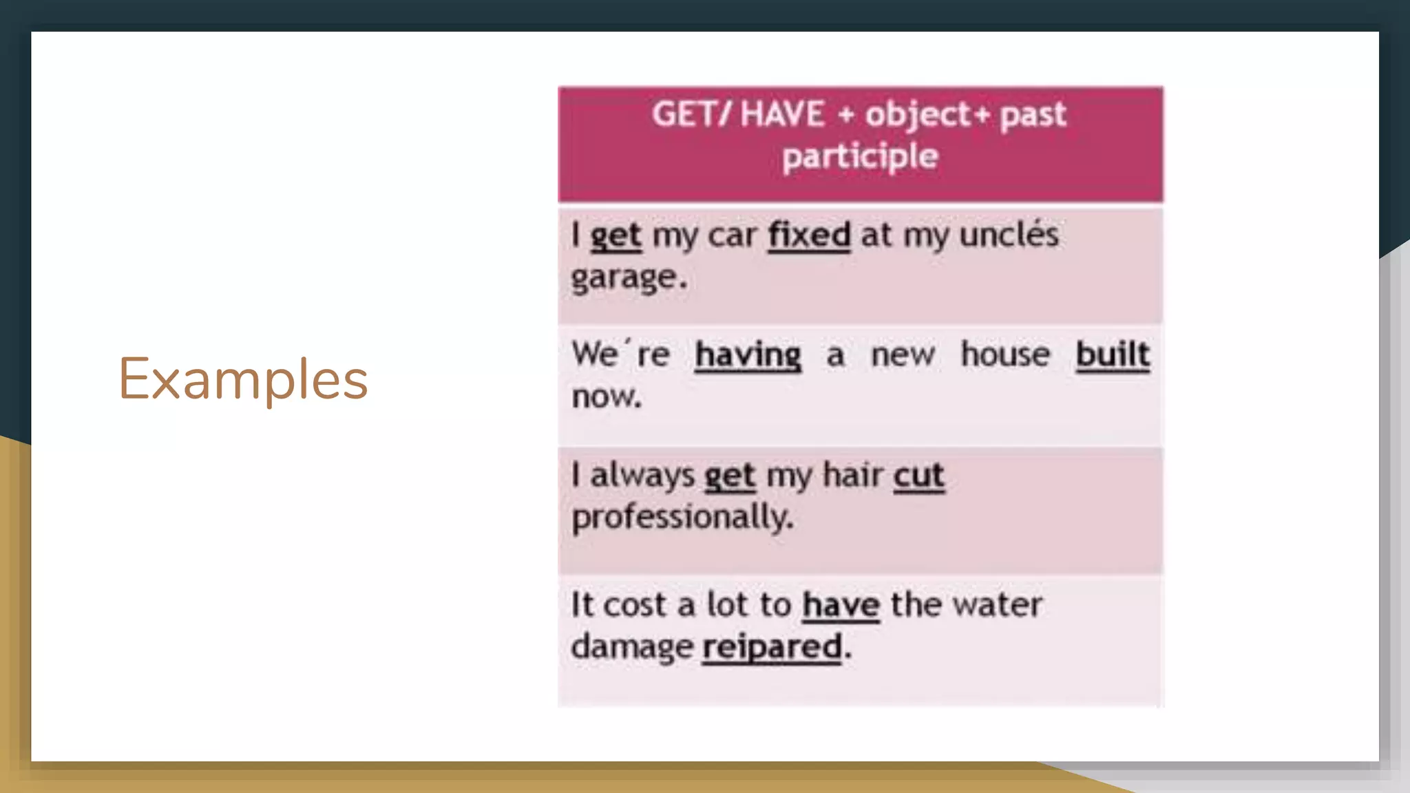 The Passive Causative | PPTX