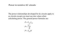 Ac wave forms theroy | PPTX