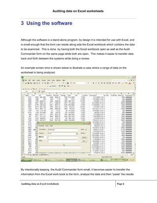 Audit Commander Worksheet Analyzer | PDF