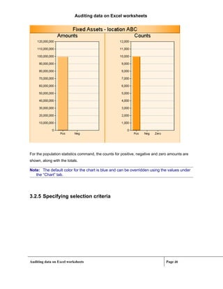 Audit Commander Worksheet Analyzer | PDF