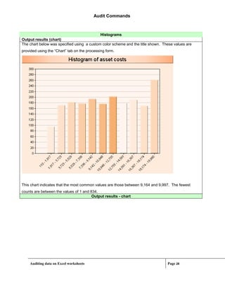Audit Commander Worksheet Analyzer | PDF