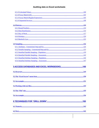 Audit Commander Worksheet Analyzer | PDF