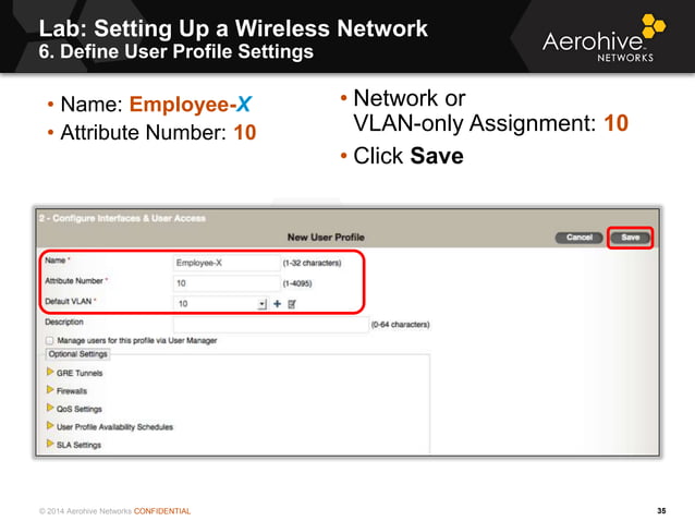 Acwp Aerohive configuration guide. | PPT