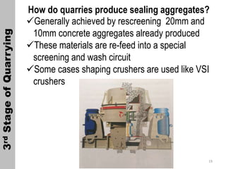 A Civil Engineers Insight into the Quarrying Industry and How a Quarry ...