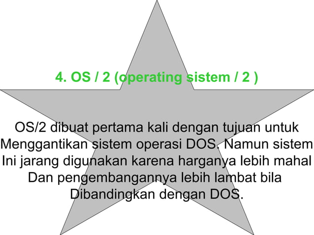 Pengenalan sistem operasi | PPT