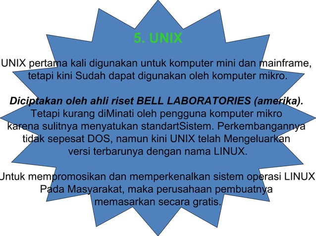 Pengenalan sistem operasi | PPT