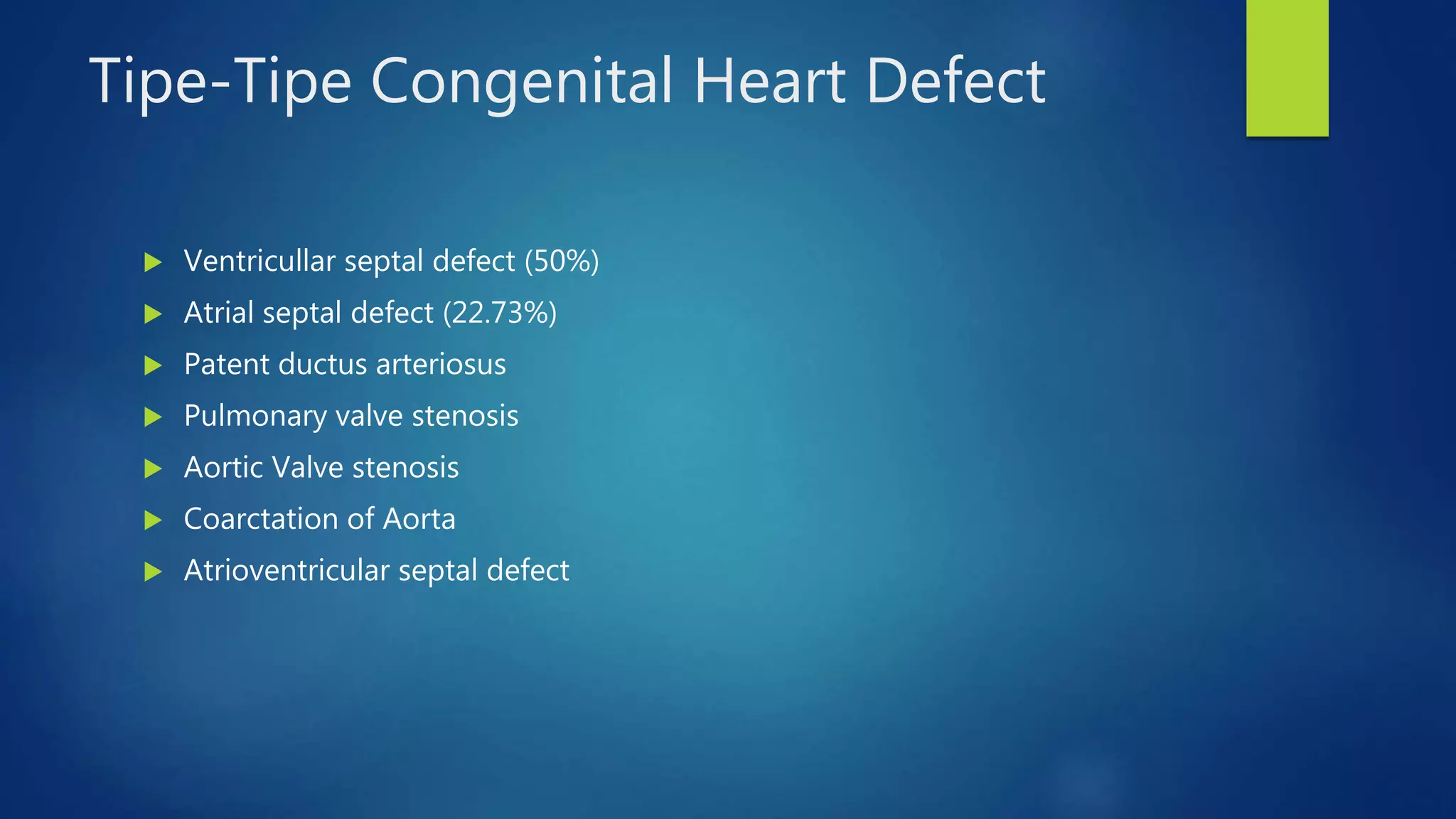 Acyanotic congenital heart defect | PPTX
