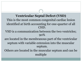 Acyanotic congenital heart defects | PPTX