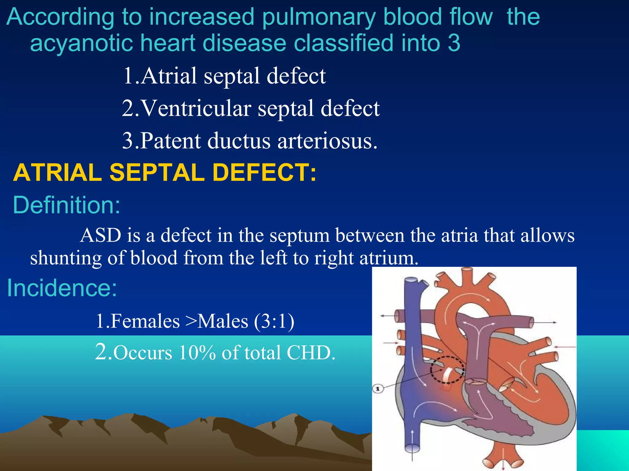 Acyanotic heart diseases | PPT