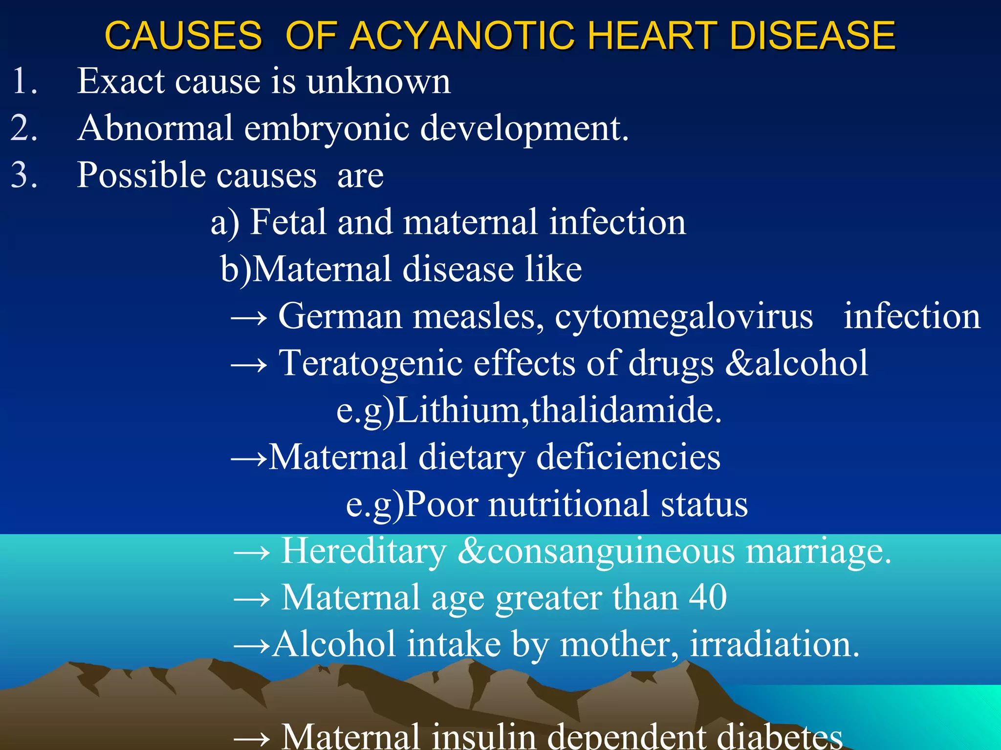 Acyanotic heart diseases | PPT
