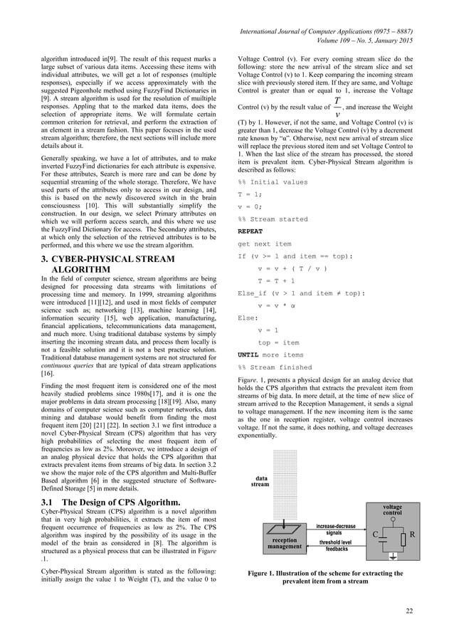 A cyber physical stream algorithm for intelligent software defined storage | PDF | Databases ...