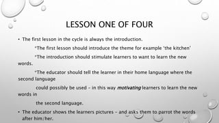 A cycle of lessons in the foundation phase | PPT