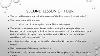 A cycle of lessons in the foundation phase | PPTX