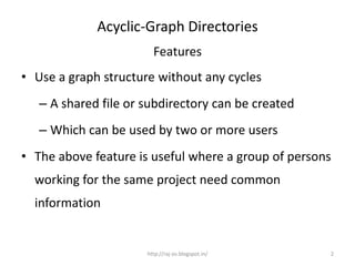Acyclic grapch directory 56(2) | PPTX