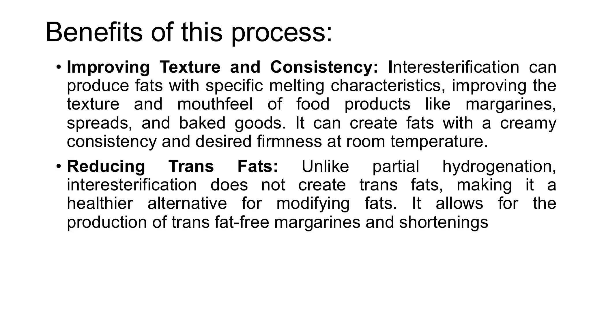 Modification of Acyl Lipids in Food Science | PDF