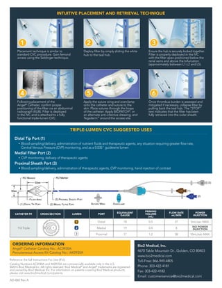 Angel Catheter Product Data Sheet | PDF