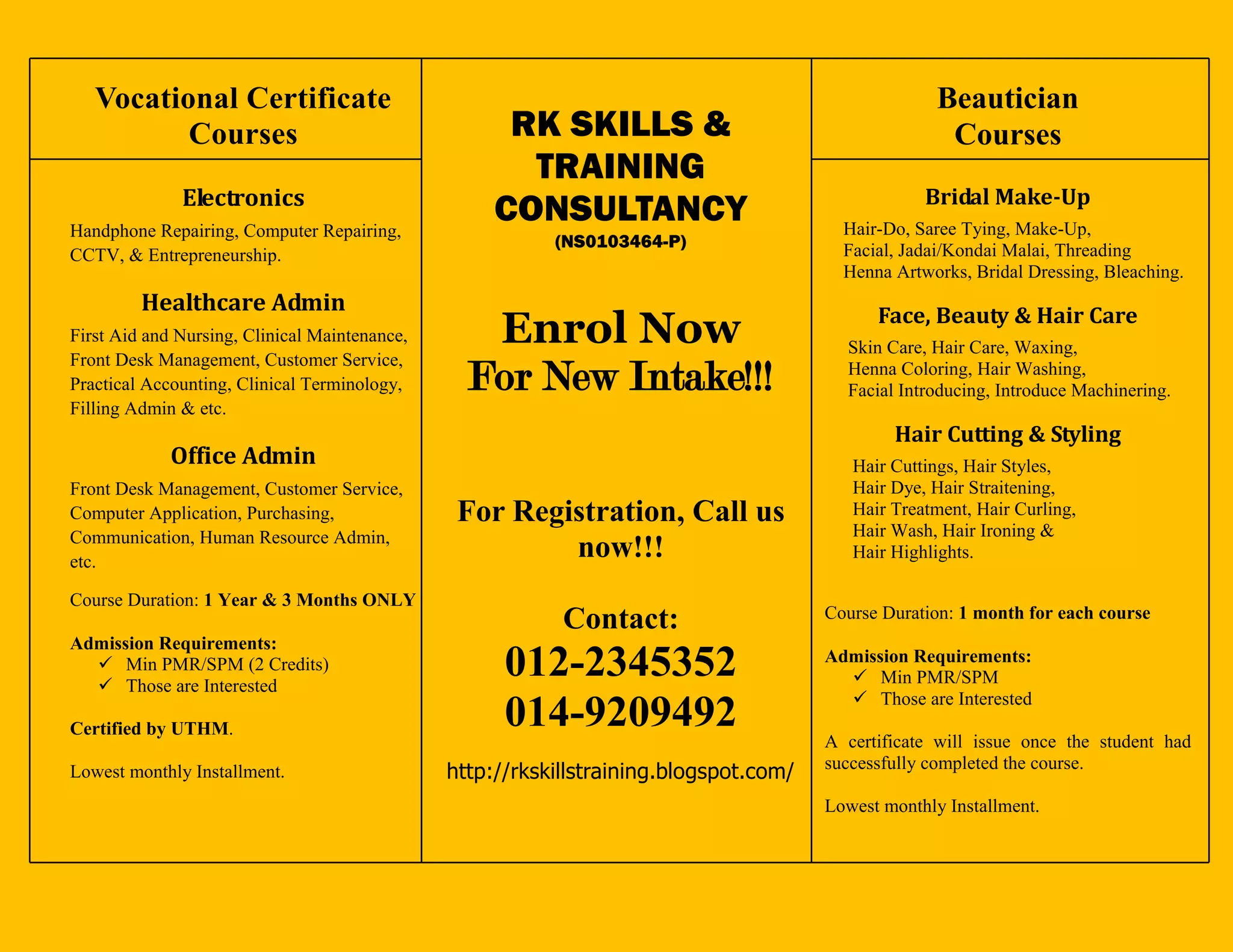 RK SKILLS & TRAINING CONSULTANCY • 123Malaysia Classifieds - Malaysia Classified Ads | PPT