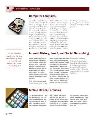 Digital Forensics Company | PDF