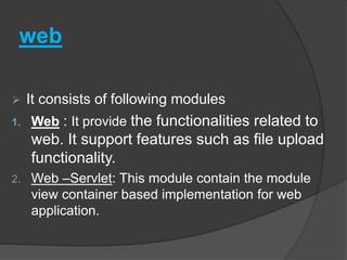 Spring Architecture | Advanced Java | PPTX
