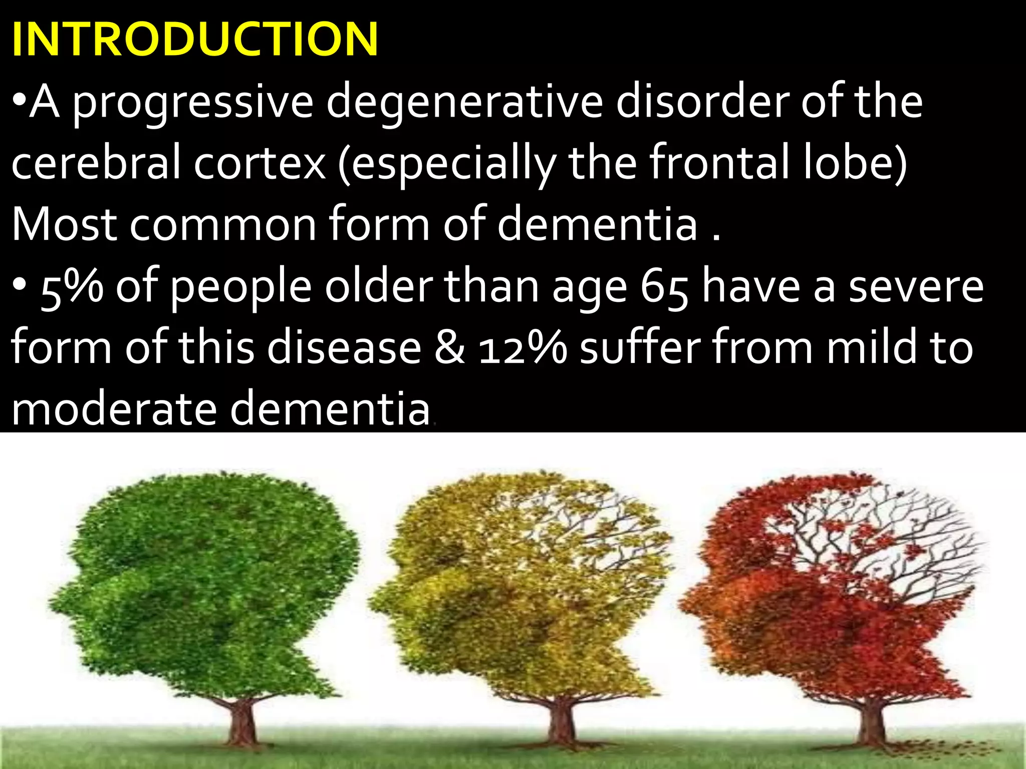 Alzheimer's disease | PPTX