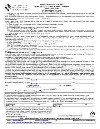 Ad 2 - disclosure (2) regarding re relationship (selling firm to buyer) - 1112 | PDF