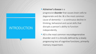 Alzheimer's disease | PPT