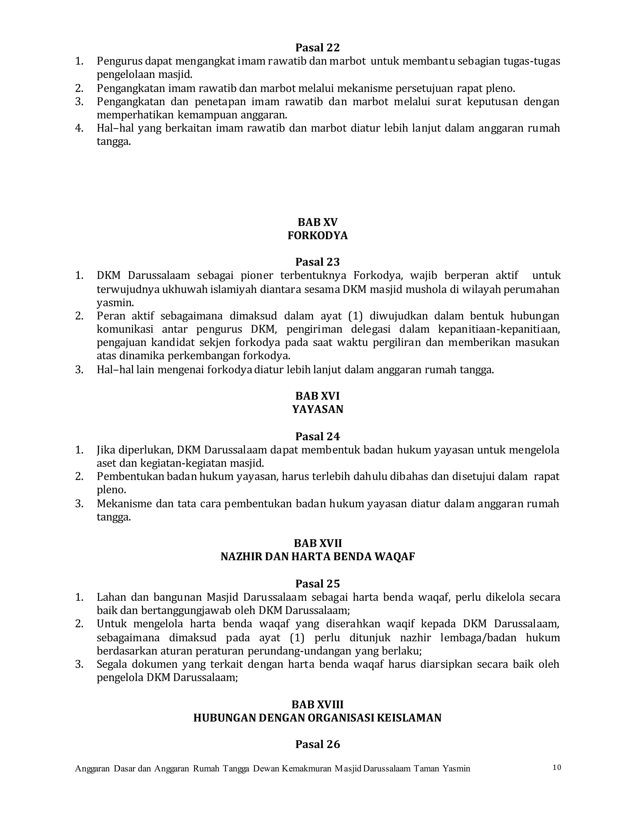 Ad art masjid yasmin bogor 2020 | DOC