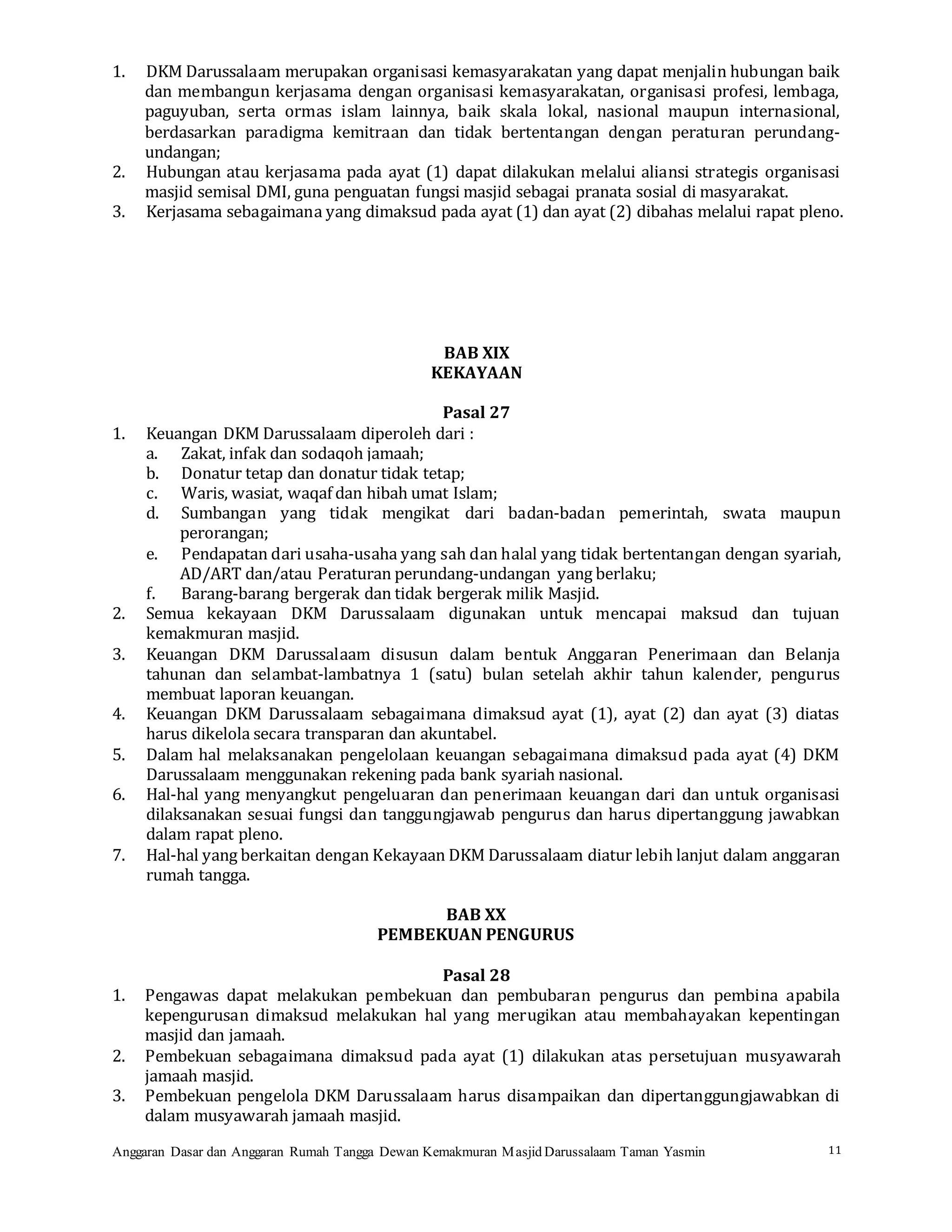 Ad art masjid yasmin bogor 2020 | DOC