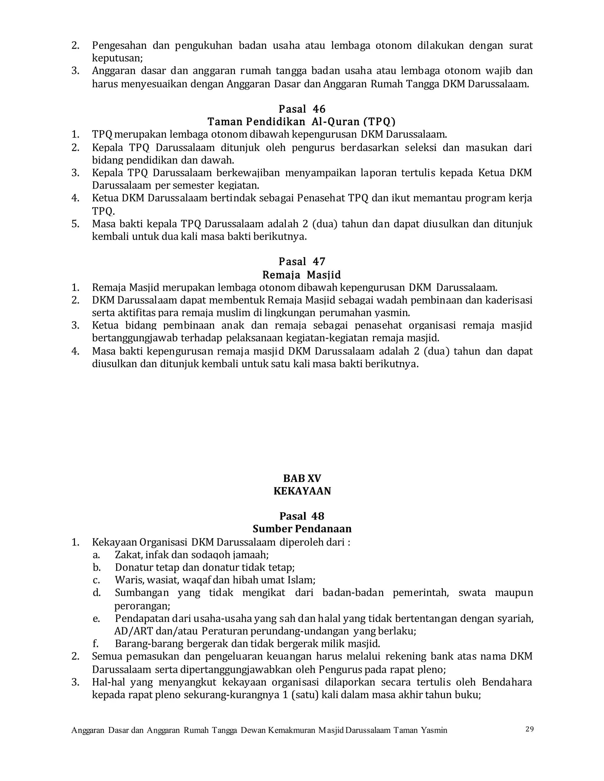 Ad art masjid yasmin bogor 2020 | DOC