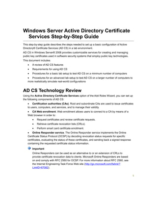 Ad cs-step-by-step-guide | DOC