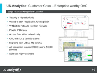 AD SSO with Oracle Analytics Cloud - Oracle Open World 18 | PPT