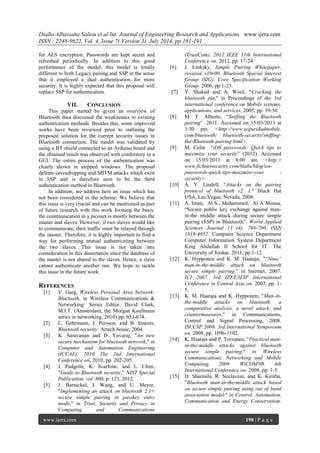 Dual Authentication For Bluetooth Connection | PDF
