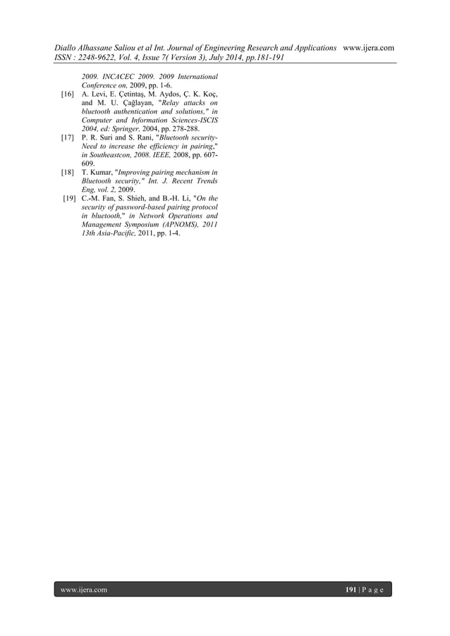 Dual Authentication For Bluetooth Connection | PDF