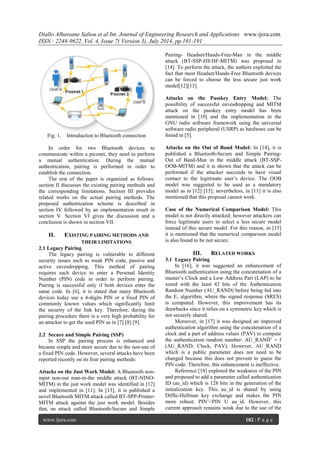 Dual Authentication For Bluetooth Connection | PDF