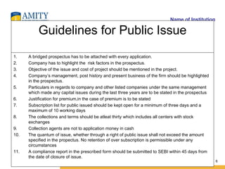 Ad09a Role Of Sebi And Securities Market | PPT