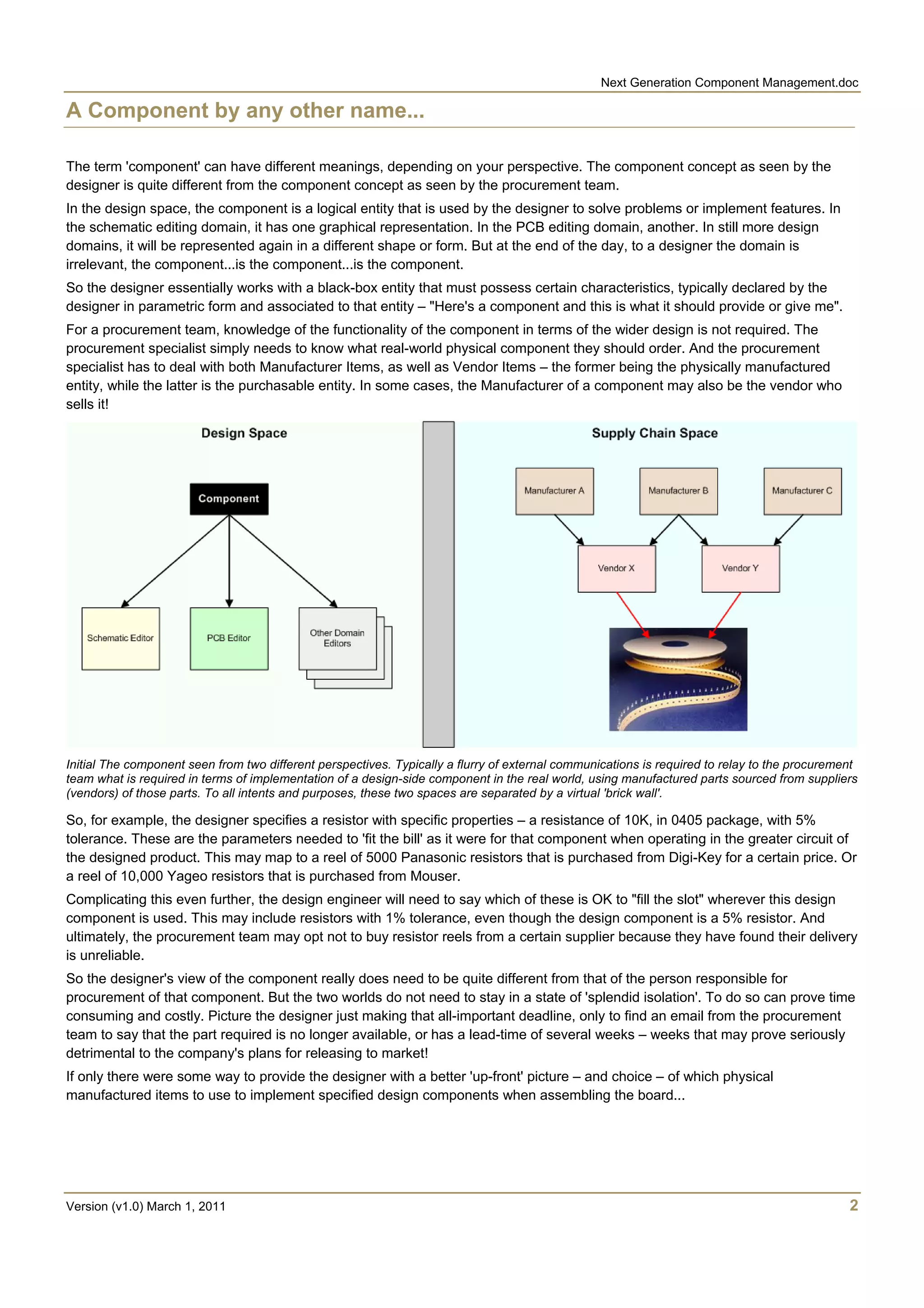 Next Generation Component Management - Altium Designer | PDF