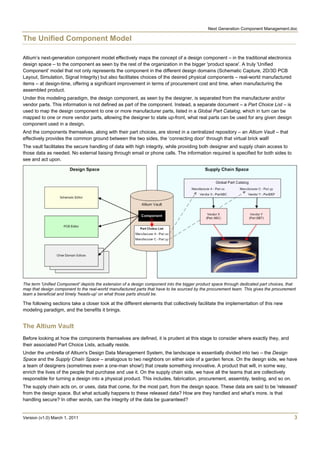 Next Generation Component Management - Altium Designer | PDF
