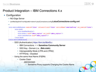 IBM Lotusphere 2013 AD109: Using the IBM® Sametime® Proxy SDK ...