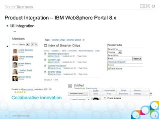 IBM Lotusphere 2013 AD109: Using the IBM® Sametime® Proxy SDK: WebSphere Portal®, IBM ...