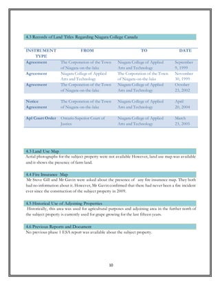Phase 1 ESA Report | DOCX