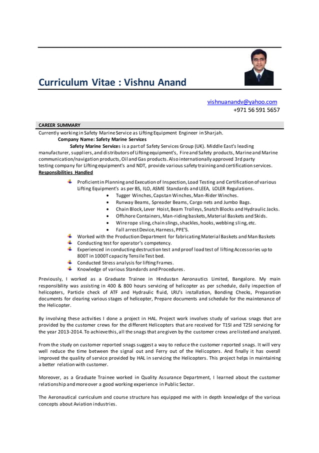 VISHNU UPDATED RESUME (2) | PDF
