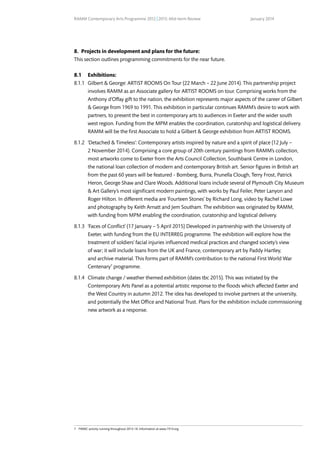 RAMM Contemporary arts programme mid term review | PDF | Hobbies ...