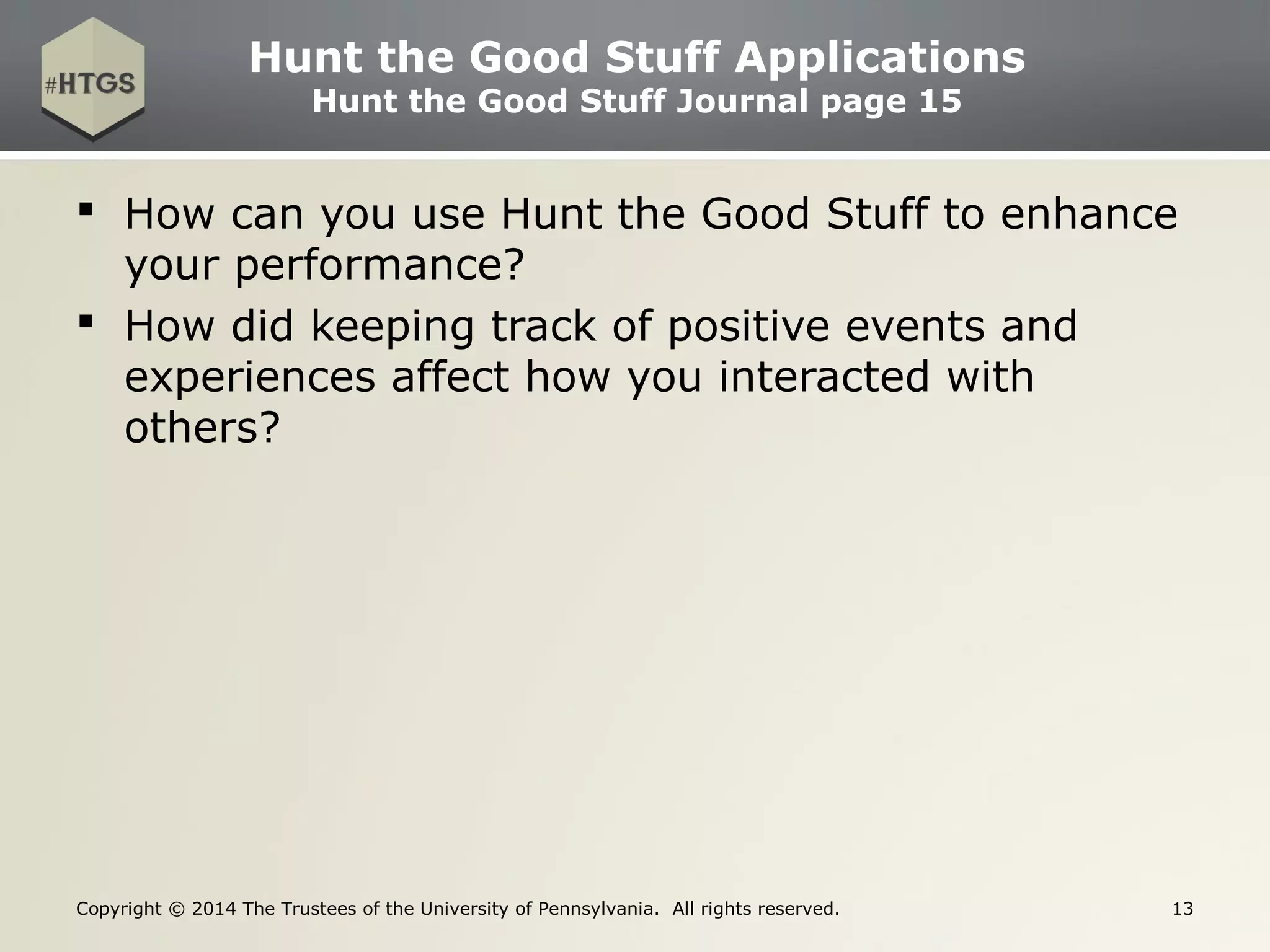 Resilience Training HTGS PowerPoint Aug 2014 v3.1 HTGS Presentation | PPT